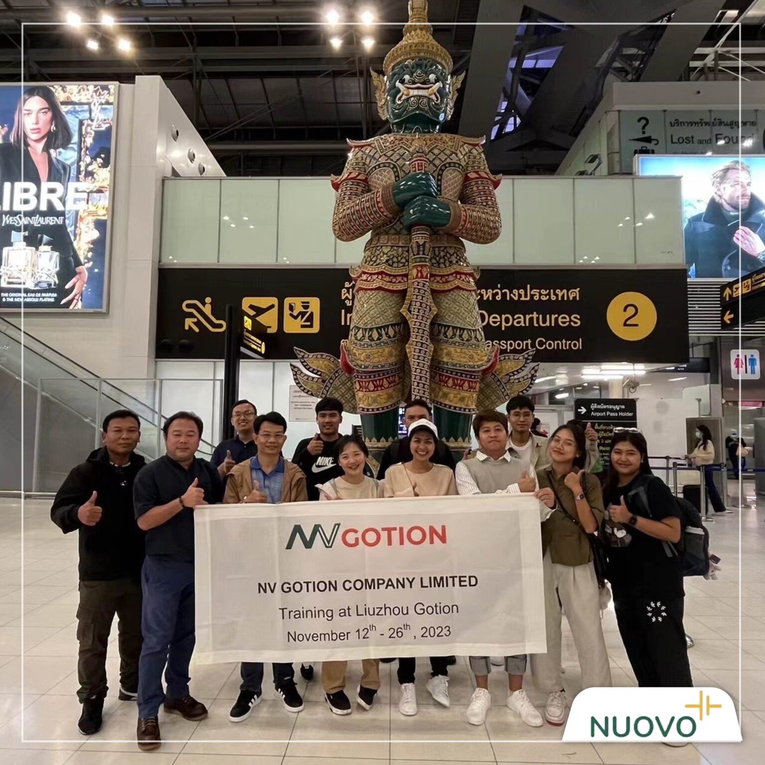 NV Gotion บริษัทใน กลุ่ม นูออโว พลัส ส่งพนักงานฝึกอบรมที่ บริษัท โกชั่น ...