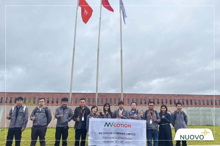 NV Gotion บริษัทใน กลุ่ม นูออโว พลัส ส่งพนักงานฝึกอบรมที่ บริษัท โกชั่น ...